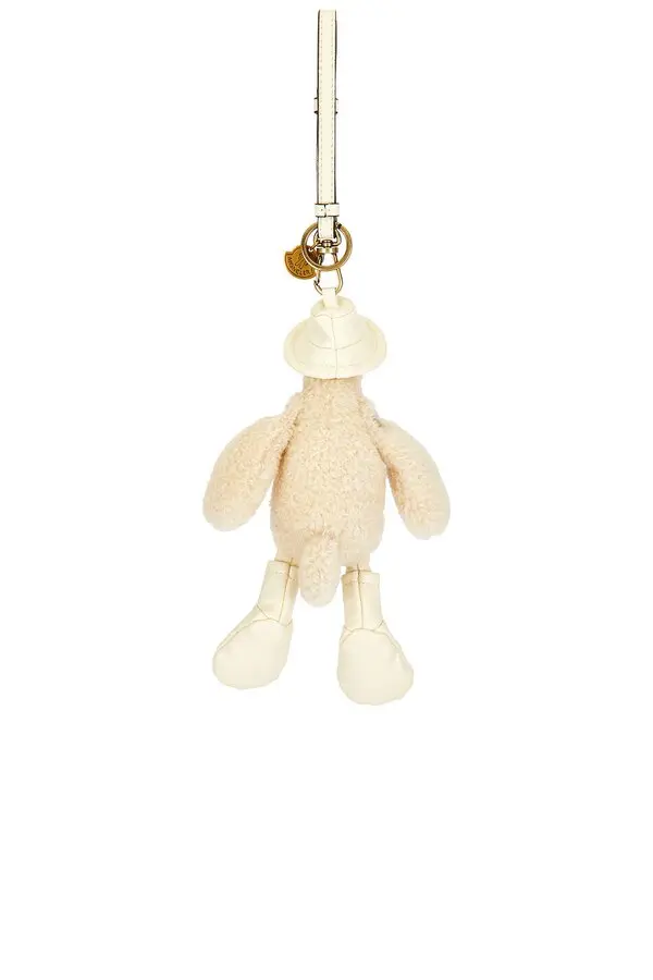 Moncler Duck Key Ring - Cream