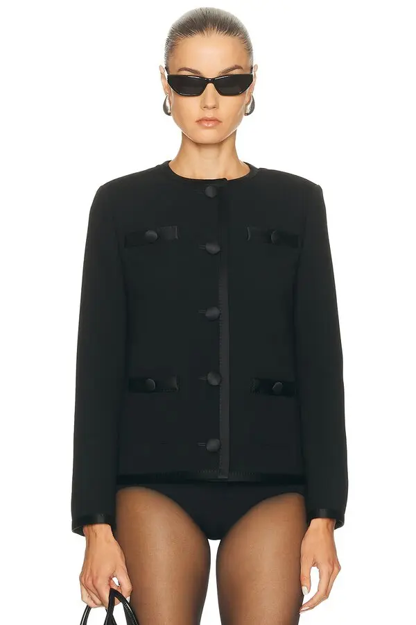 Dolce & Gabbana Wool Lady Jacket