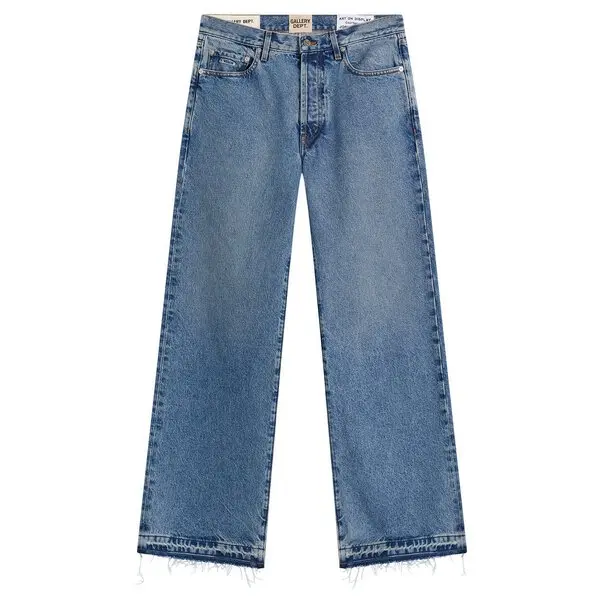 GALLERY DEPT. Melrose Baggy Wide Leg Jeans - Medium Wash