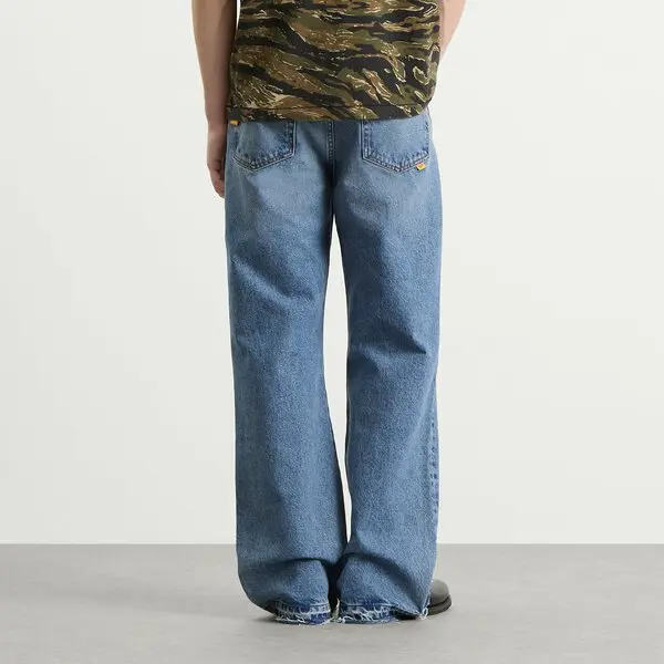 GALLERY DEPT. Melrose Baggy Wide Leg Jeans - Medium Wash