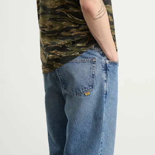 GALLERY DEPT. Melrose Baggy Wide Leg Jeans - Medium Wash