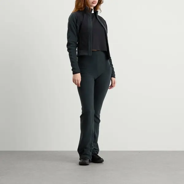 SKIMS Lounge Fleece Flared Pant - Dark Teal