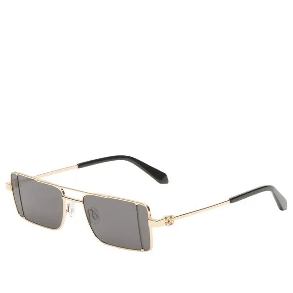 Off-White Cortez Sunglasses - Gold/dark Grey