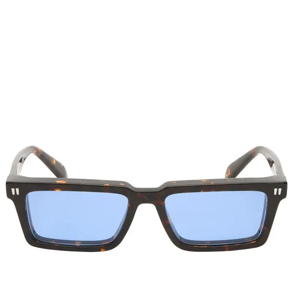 Off-White Tyler Sunglasses - Dark Havana/blue