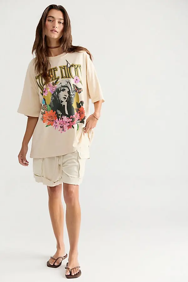 Daydreamer Stevie Nicks Collage T-shirt