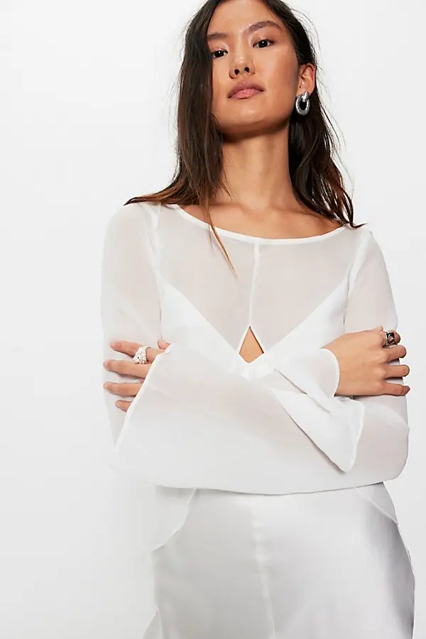 Significant Other Eevie Long Sleeve Maxi Dress