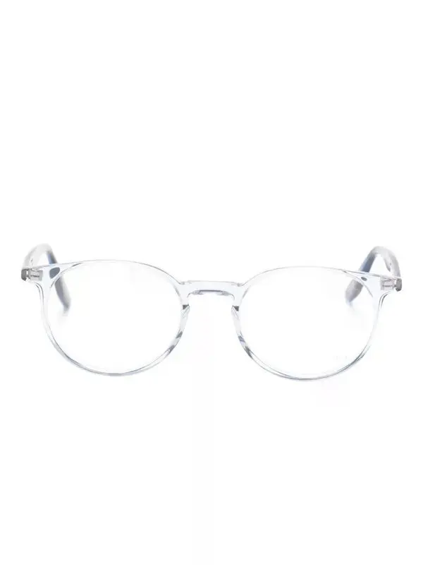 Barton Perreira Norton Round-frame Eyeglasses - White