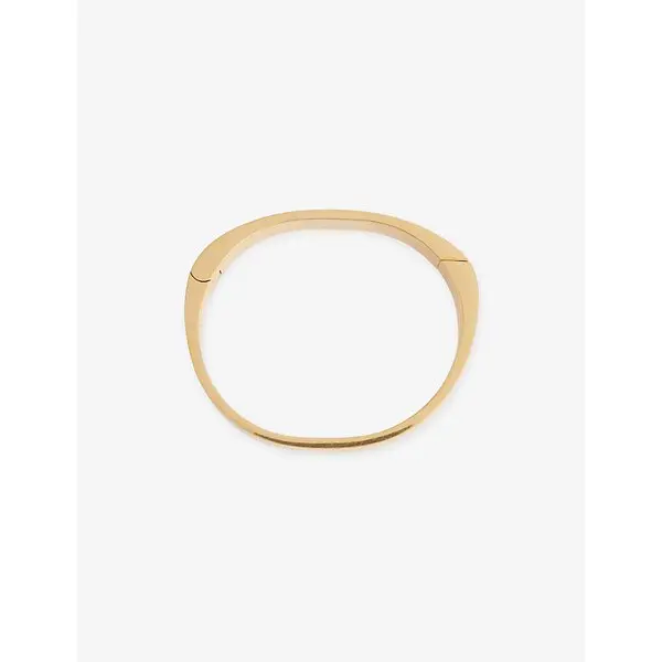 TOTEME Signature Plated Brass Bracelet - Gold