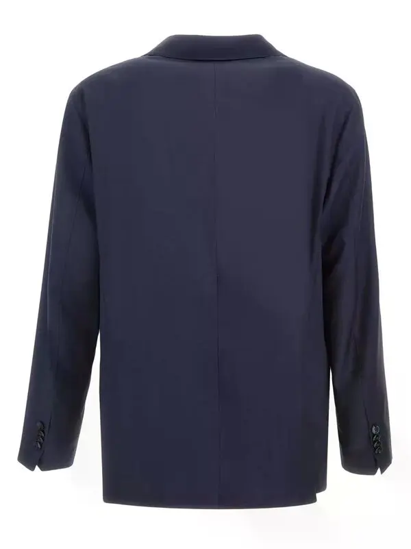 BARBA NAPOLI Chest-pocket Three-button Blazer
