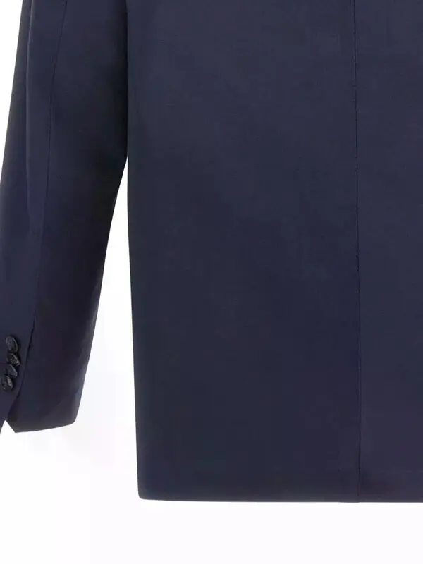 BARBA NAPOLI Chest-pocket Three-button Blazer