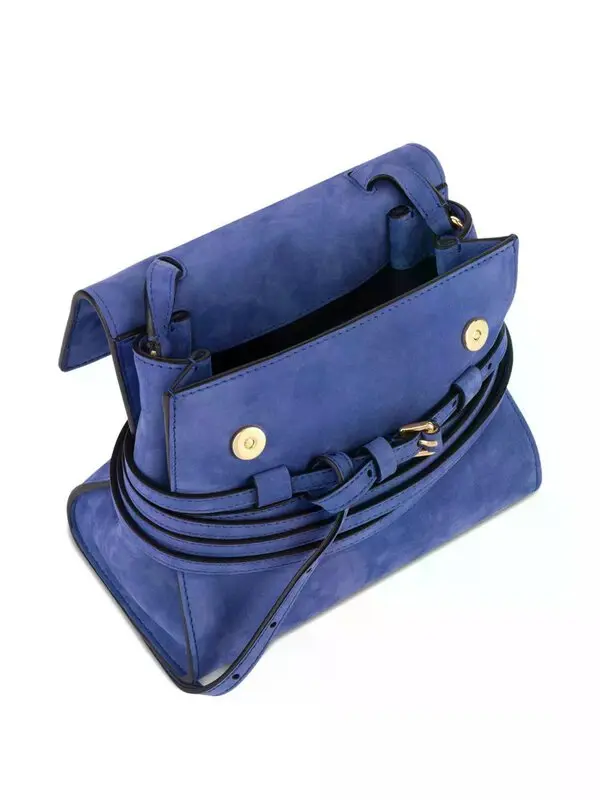 Moschino Tie Me Small Hand Bag - Blue