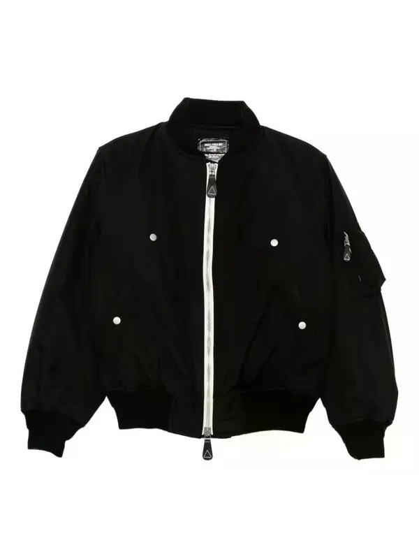 PHENIX Padded Bomber Jacket - Black