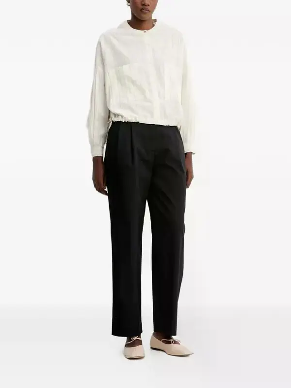SESSUN Striped Button Down Shirt