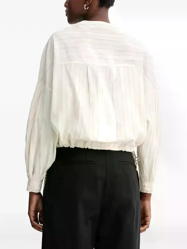 SESSUN Striped Button Down Shirt