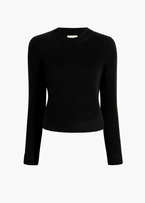 Khaite Leta Cashmere Pullover - Black