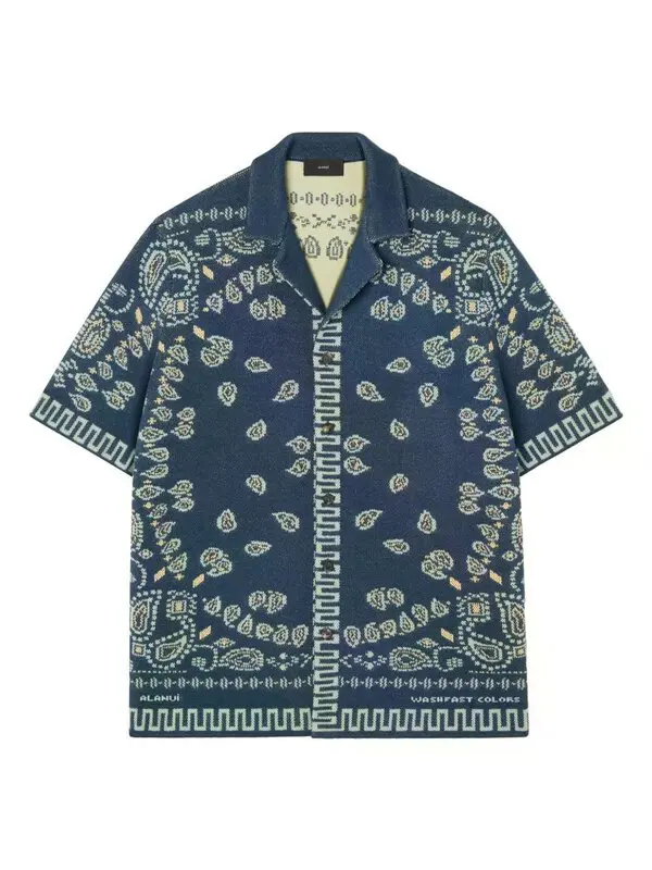Alanui Bandana-pattern Shirt