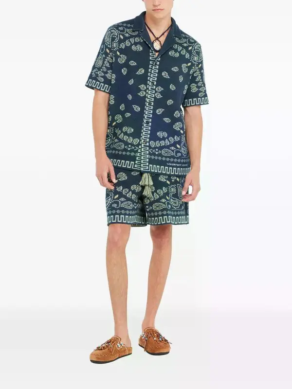Alanui Bandana-pattern Shirt