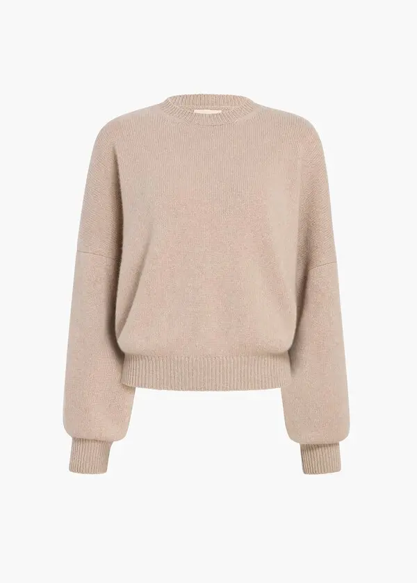 Khaite Margaux Pullover - Putty