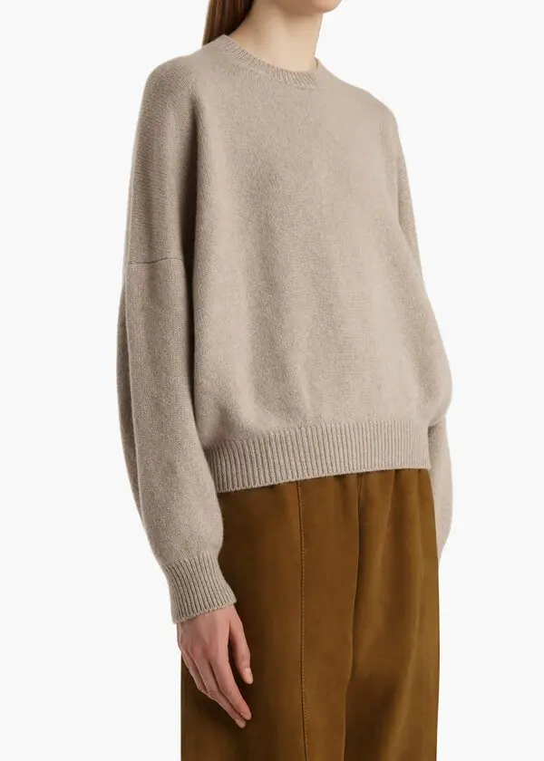 Khaite Margaux Pullover - Putty