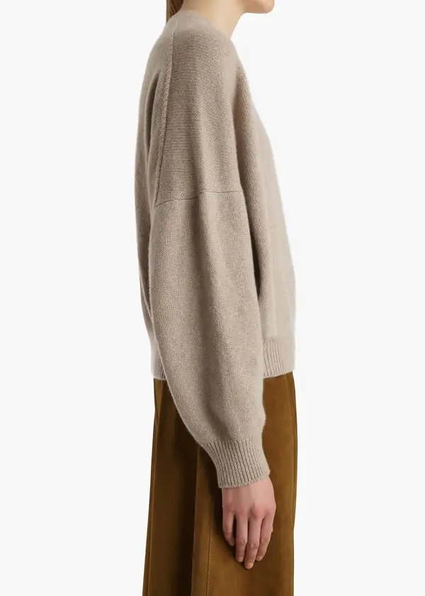 Khaite Margaux Pullover - Putty