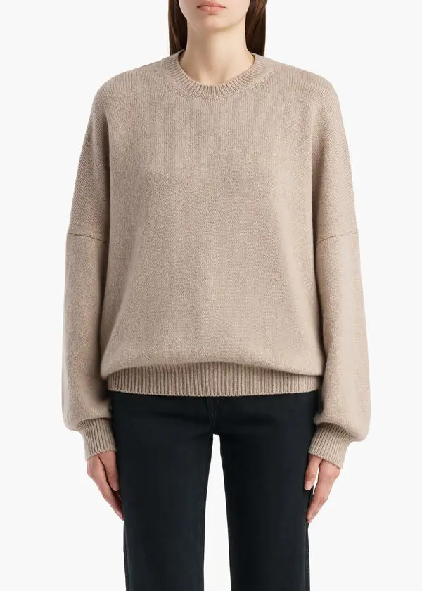 Khaite Margaux Pullover - Putty