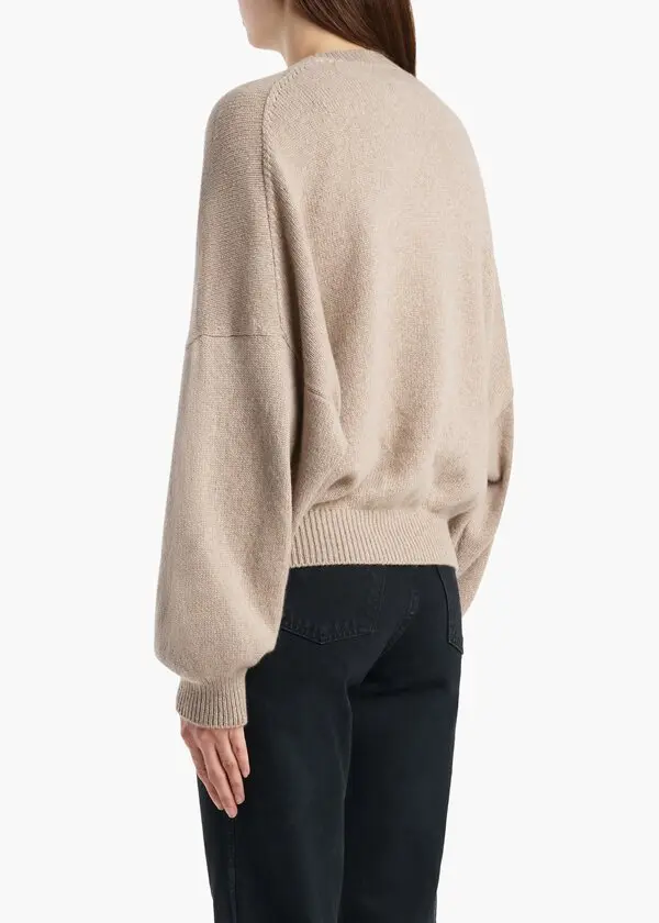 Khaite Margaux Pullover - Putty
