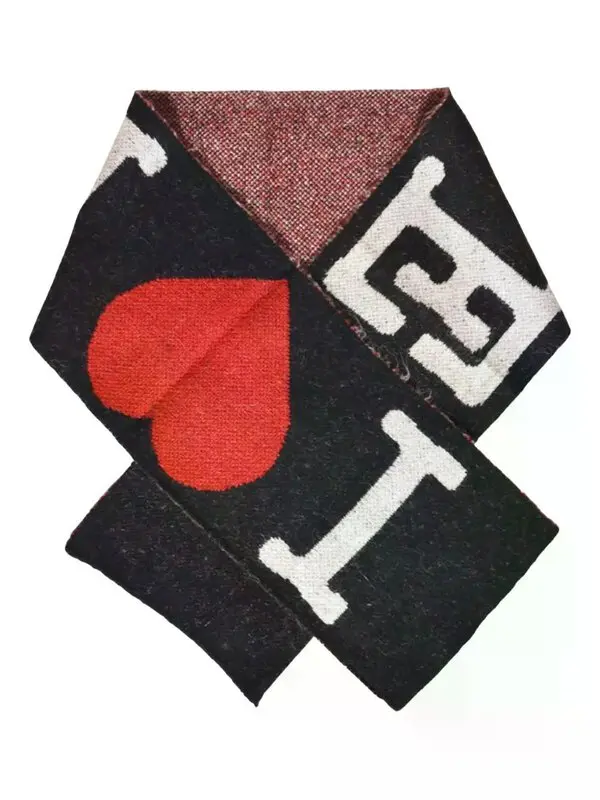 CARNE BOLLENTE Rebound Romance Scarf - Black