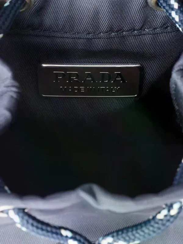 Prada Speedrock Re-nylon Keychain Charm