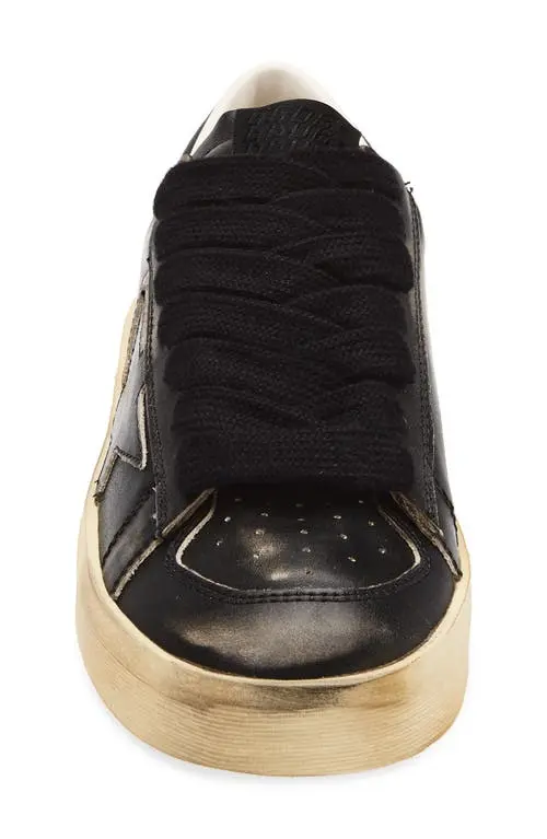 GOLDEN GOOSE Stardan Low Top Sneaker - Black