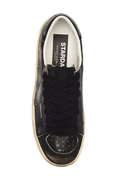 GOLDEN GOOSE Stardan Low Top Sneaker - Black