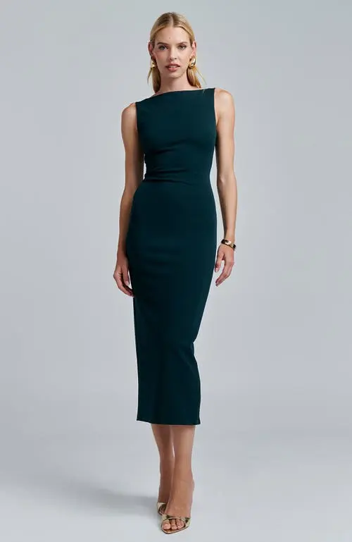 BWLDR Shian Midi Dress - Emerald