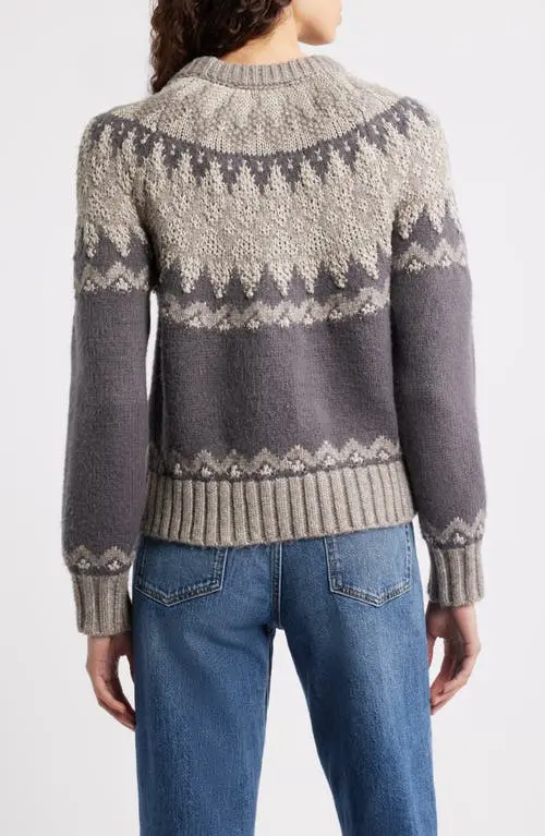 525 America Fair Isle Raglan Sweater