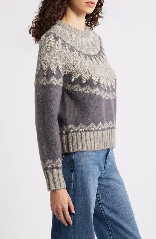 525 America Fair Isle Raglan Sweater