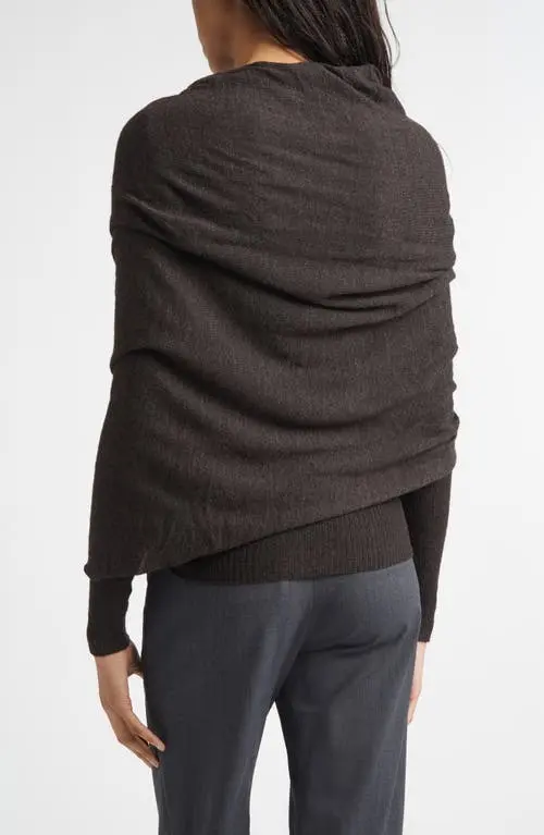 Paloma Wool Elio Semisheer Alpaca And Wool Blend Crossover Sweater