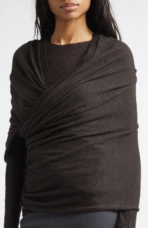 Paloma Wool Elio Semisheer Alpaca And Wool Blend Crossover Sweater