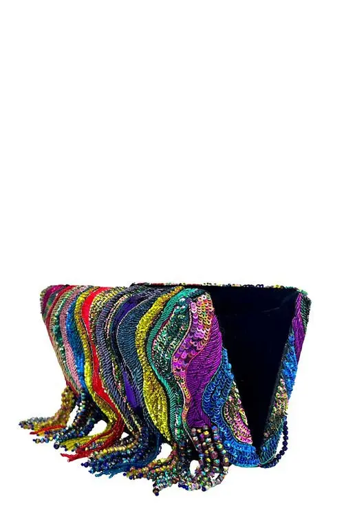 SIMITRI Zari Dune Clutch