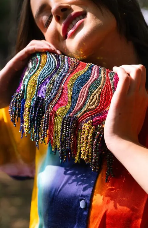 SIMITRI Zari Dune Clutch - Zaridune