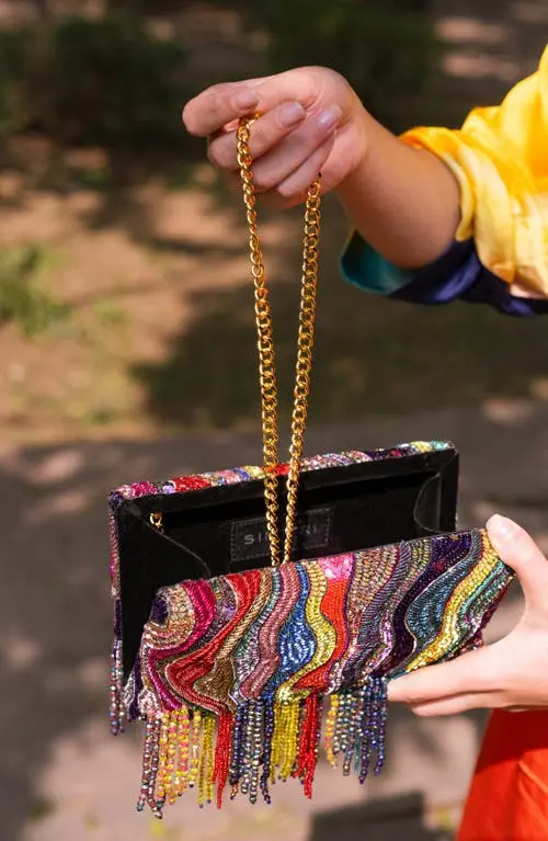 SIMITRI Zari Dune Clutch - Zaridune