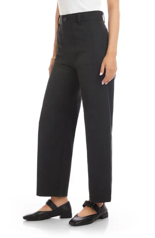 Fifteen Twenty Stevie High Waist Ankle Barrel Leg Pants