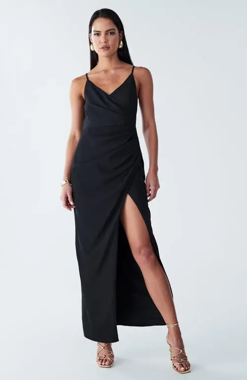 BWLDR Morley Midi Dress - Black