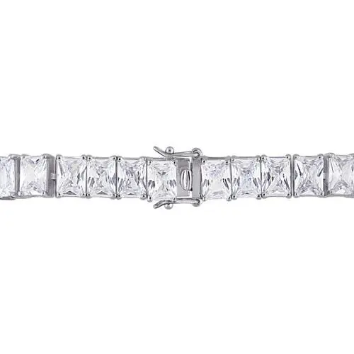 JULIANNA B. Tennis Bracelet With Rectangular Cubic Zirconia