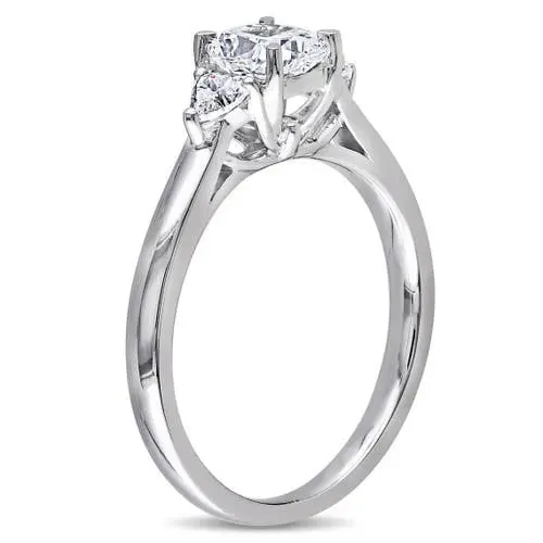 JULIANNA B. Diamond Three-stone Ring 14k