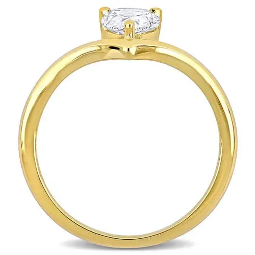 JULIANNA B. Diamond Pear-cut Solitaire 14k Ring
