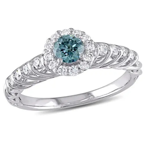 JULIANNA B. Halo Ring 14k - Diamond
