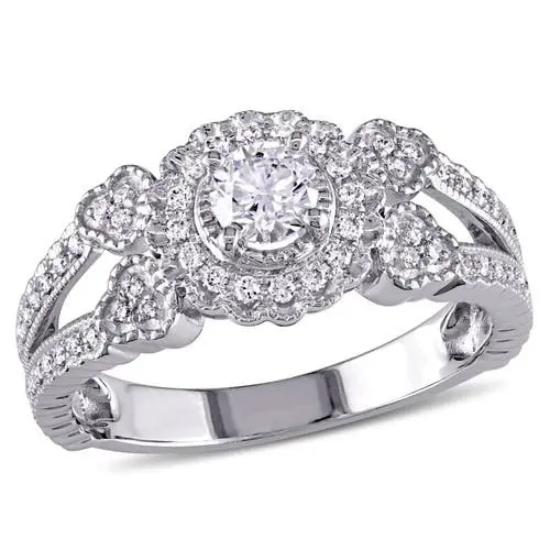 JULIANNA B. Diamond Engagement Ring 14k - 14k White Gold