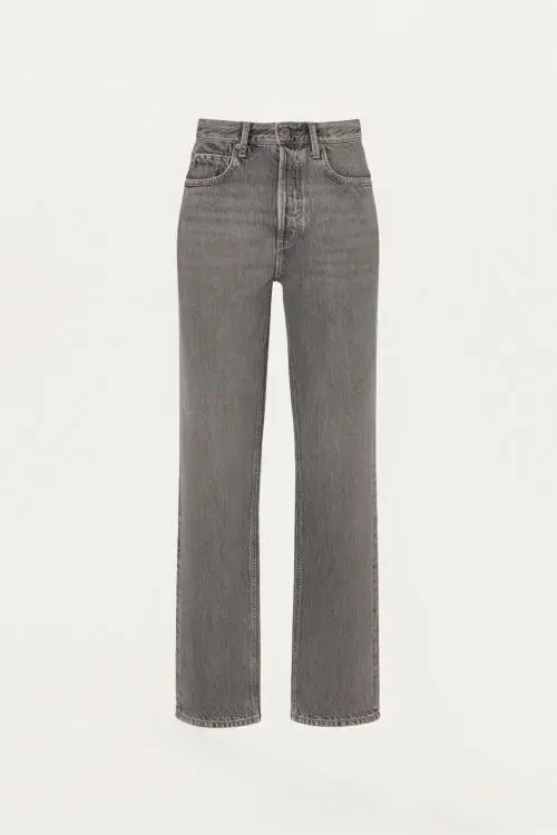 NOCTURNE Washed Straight-leg Jeans