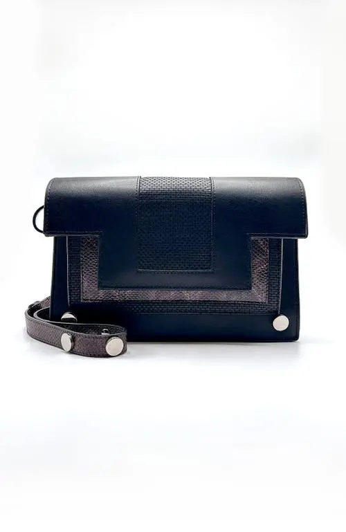 DOIZPE Frihed Cactus Luxe Crossbody Clutch - Black