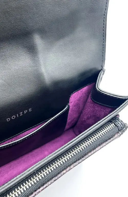 DOIZPE Frihed Cactus Luxe Crossbody And Clutch Bag