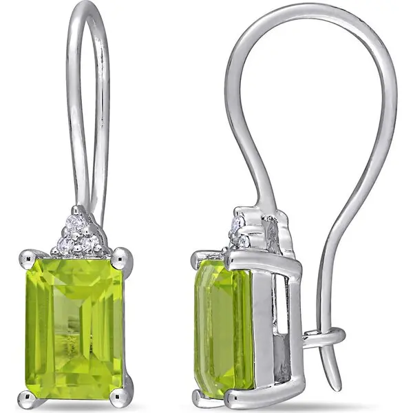 JULIANNA B. Diamond And Earrings - Peridot