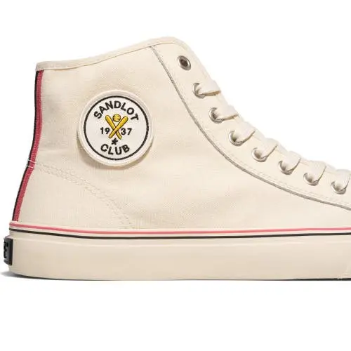 P.F. FLYERS Center High-top Sneakers - Antique White